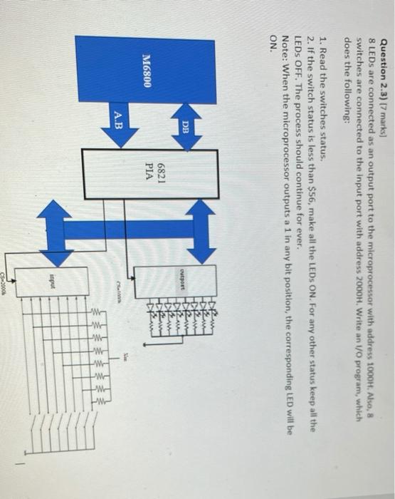 Solved microprocessors sdk 6800 onlyi want code to run in | Chegg.com