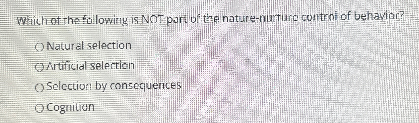 Which of the following is NOT part of the | Chegg.com