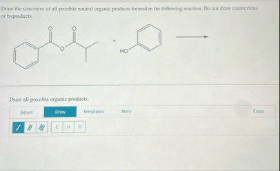 Solved Draw the structures of all possible seutral organic | Chegg.com