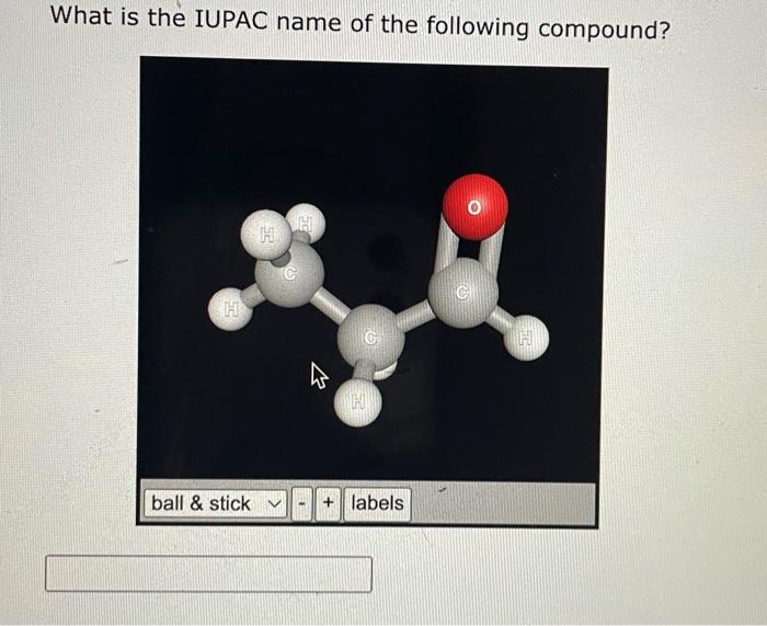 Solved What is the IUPAC name of the following | Chegg.com