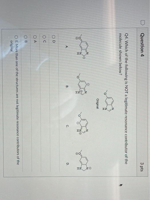 Solved D Question 4 3 pts Q4. Which of the following is NOT | Chegg.com Solved D Question 4 3 pts Q4. Which of the following is NOT | Chegg.com