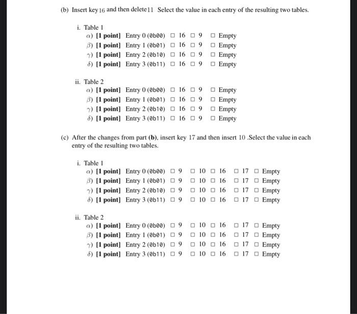 Cuckoo Hashing Consider The Following Cuckoo Hashing