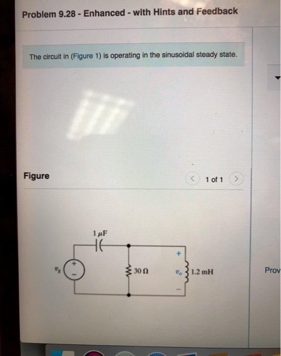 Solved Problem 9.28 - Enhanced - with Hints and Feedback The | Chegg.com