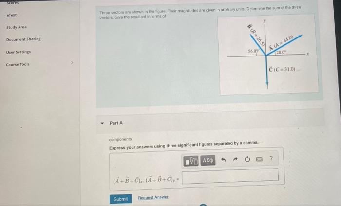 Solved Scores eText Study Area Document Sharing User | Chegg.com