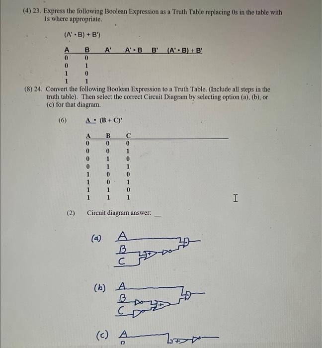 Solved (4) 10. Express the following signed magnitude binary | Chegg.com