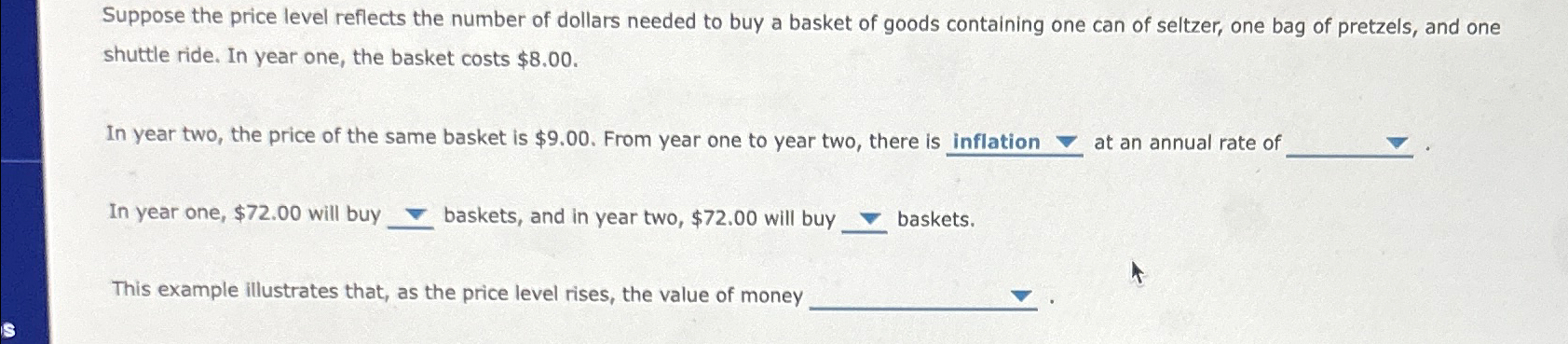 Solved Suppose the price level reflects the number of | Chegg.com