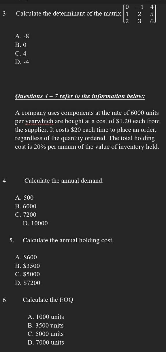 Solved 1. If detA=15,detAx=−15,detAy=30 and detAz= -45 . | Chegg.com
