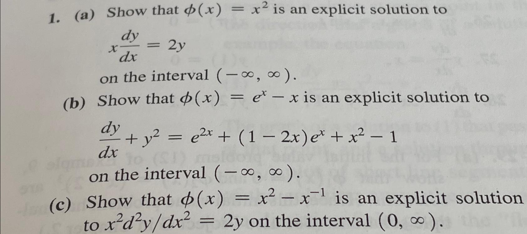 Solved (a) Show that \\\\phi (x)=x^(2) is an explicit | Chegg.com