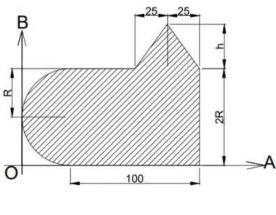 Solved A uniform lamina shown in Fig. consists of a | Chegg.com