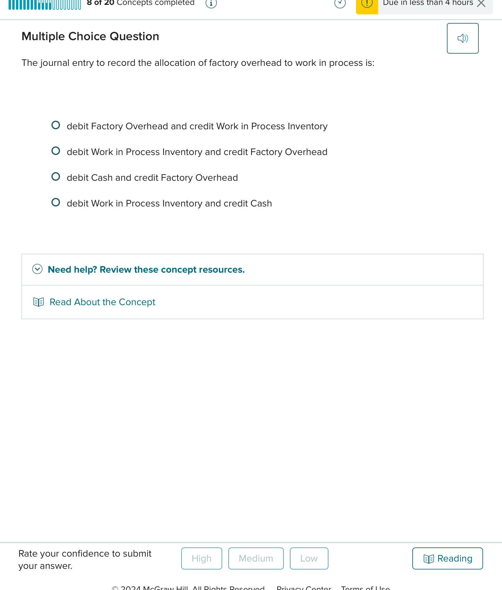 Solved Multiple Choice QuestionThe journal entry to record | Chegg.com