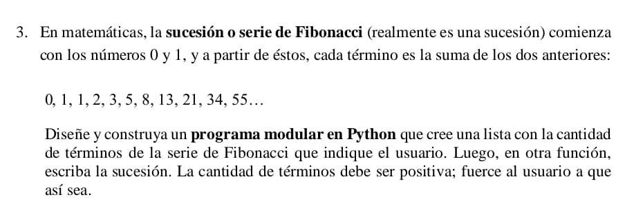 Solved 3. In mathematics, the Fibonacci sequence or series | Chegg.com