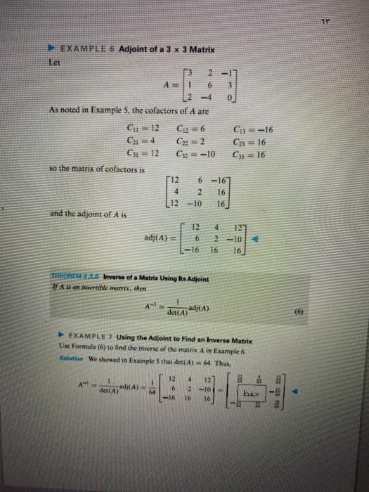 Solved In Exercises 19.-23. decide whether the matrix is | Chegg.com