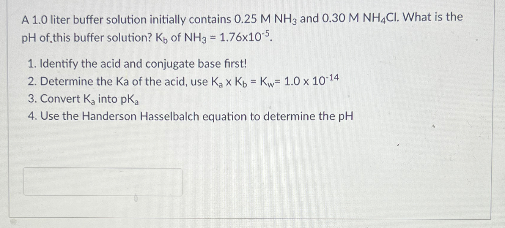 Solved A 1.0 ﻿liter buffer solution initially contains | Chegg.com