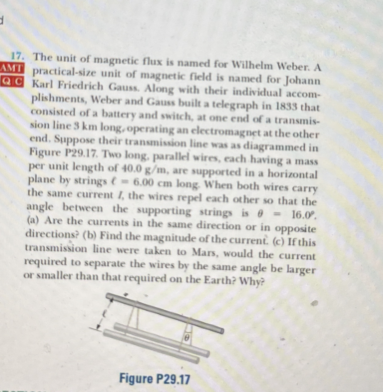 Solved The unit of magnetic flux is named for Wilhelm Weber. | Chegg.com