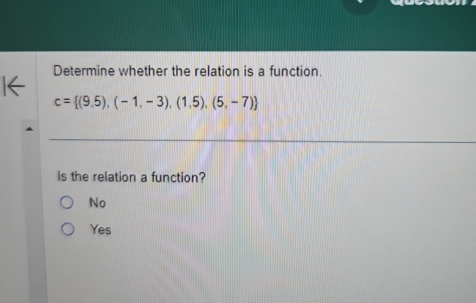 Solved Determine whether the relation is a | Chegg.com