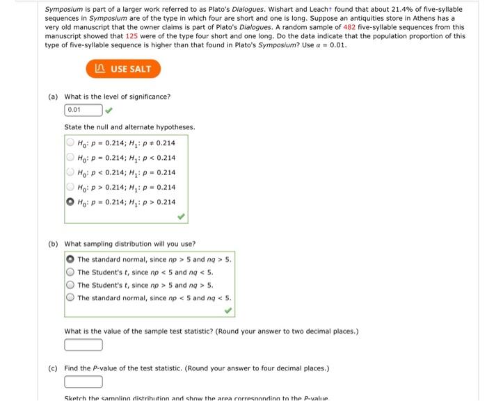 Solved Symposium is part of a larger work referred to as | Chegg.com