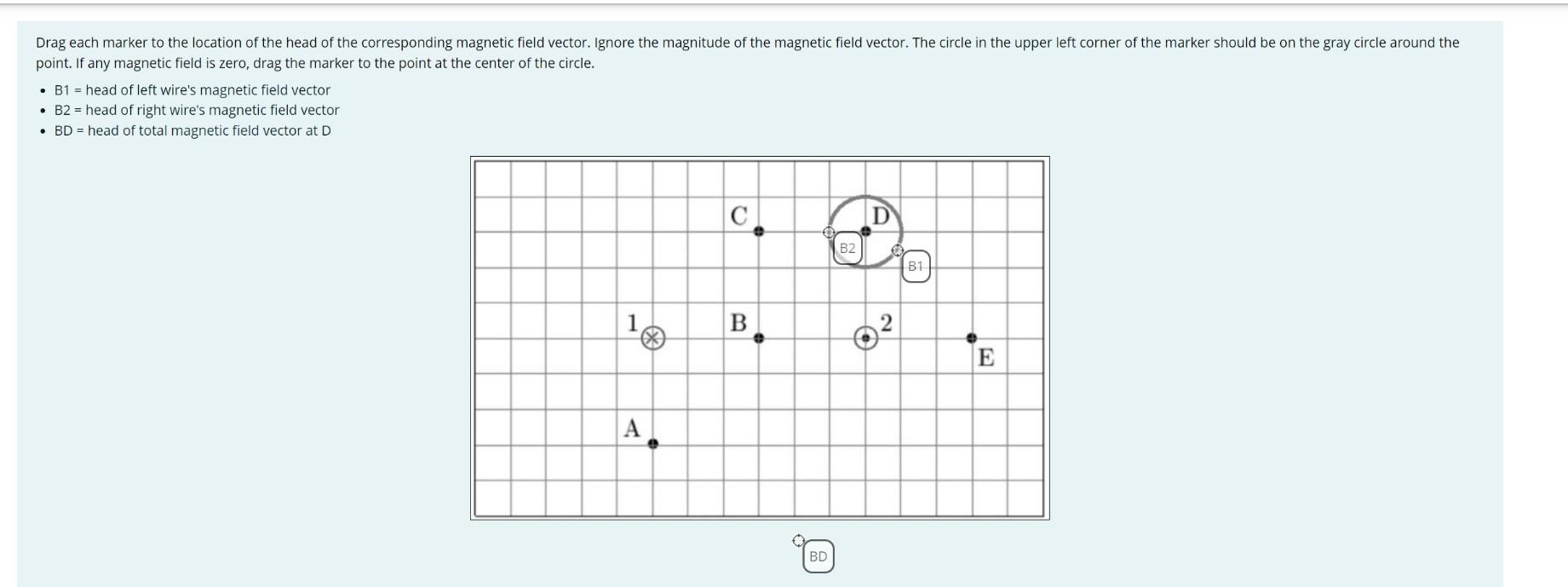 Solved The diagram below shows two current-carrying wires. | Chegg.com