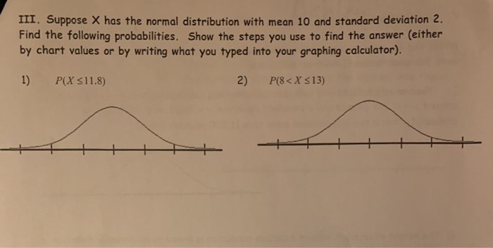 Solved 11. Suppose X has the normal distribution with mean | Chegg.com