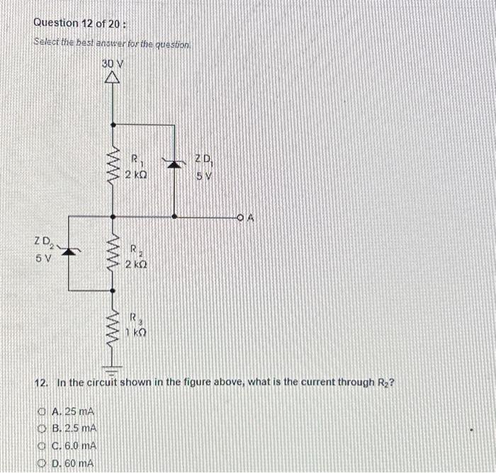 Solved Select the best answerfor the question 12. In the | Chegg.com