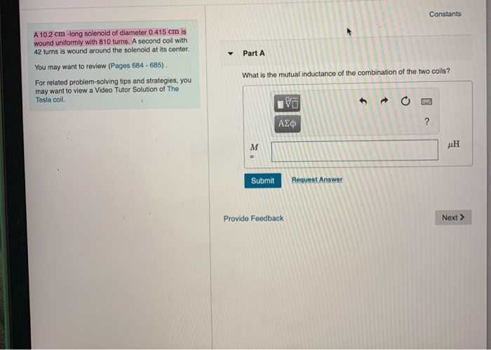 Solved Constants ng rod ab shown in the sis in a uniform | Chegg.com