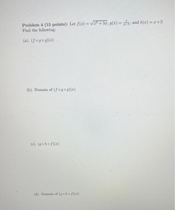 Solved PLEASE SOLVE ALL QUESTIONS!!!! SOLVE ALL PARTS OF THE | Chegg.com Solved PLEASE SOLVE ALL QUESTIONS!!!! SOLVE ALL PARTS OF THE | Chegg.com