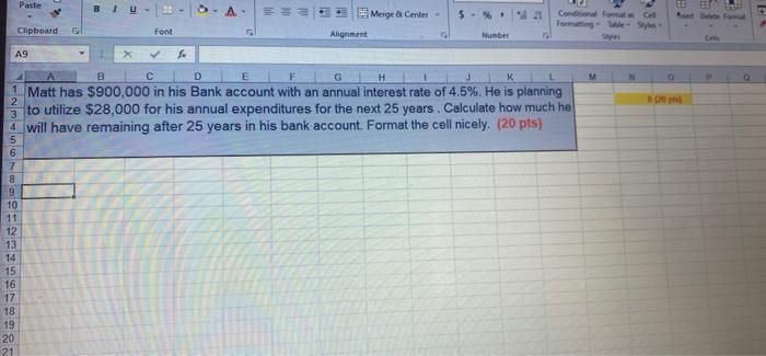 Solved TVM.SHOW EXCEL FORUMAL IN EACH CELL AND THE PROCESS | Chegg.com