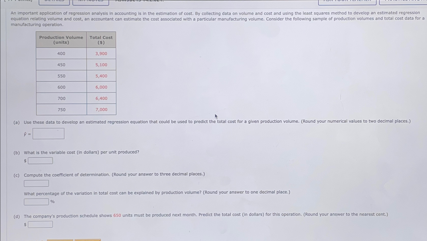 An important application of regression analysis in | Chegg.com