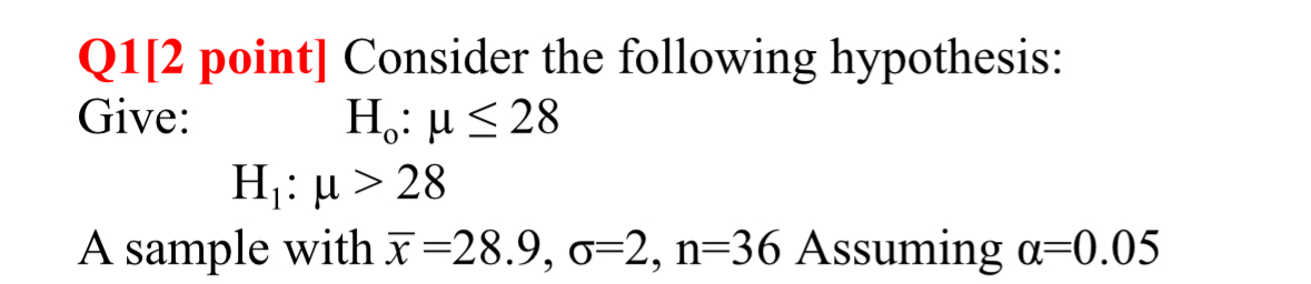 Solved Q1[2 ﻿point] ﻿Consider the following | Chegg.com