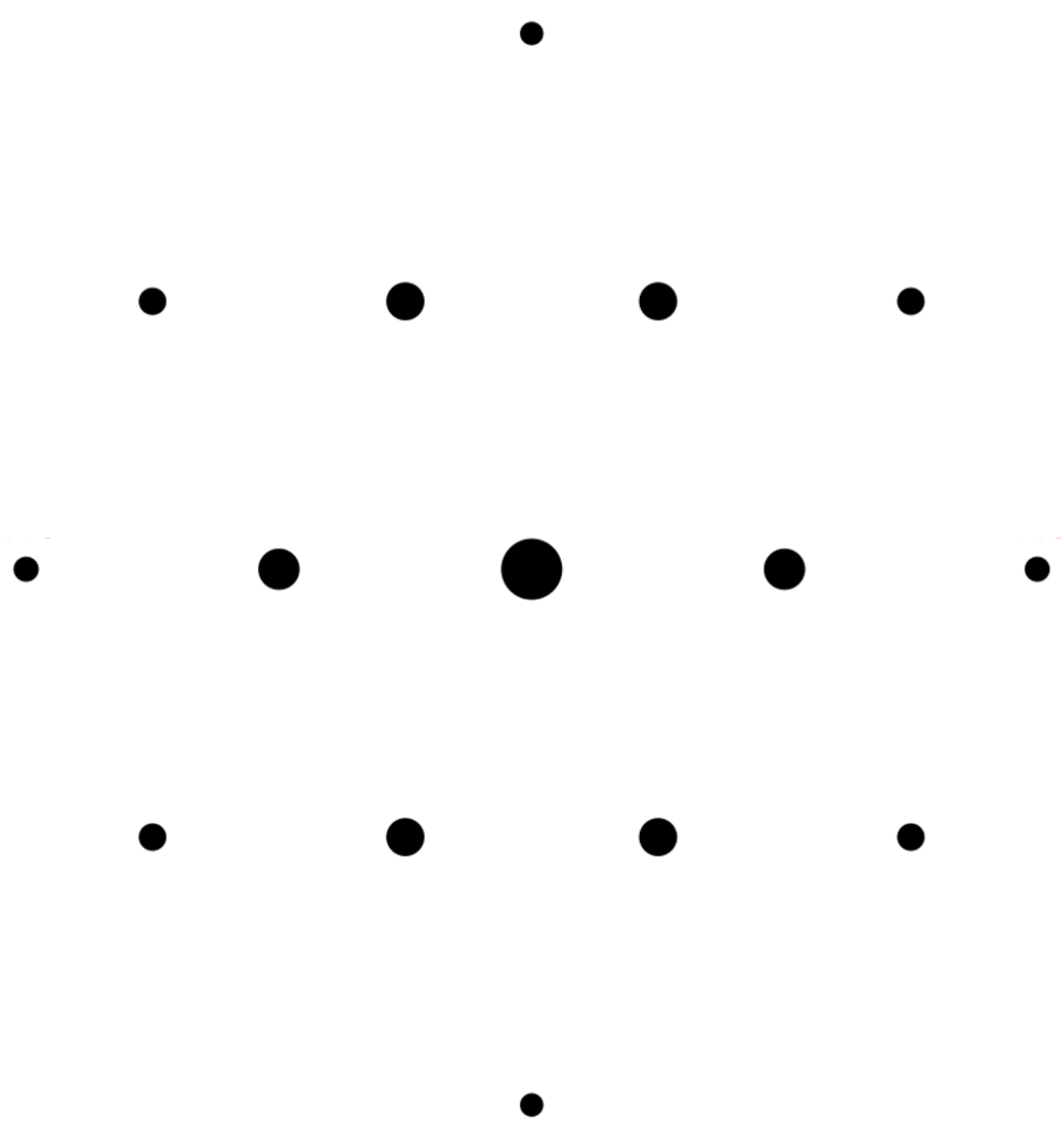Solved This Is Golds Electron Diffraction With A Camera
