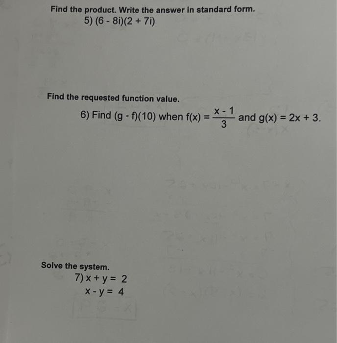 Solved please help me with these 3 and write out the steps!! | Chegg.com