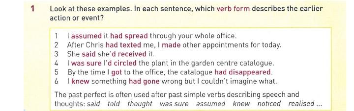 Solved 1 ﻿Look at these examples. In each sentence, which | Chegg.com