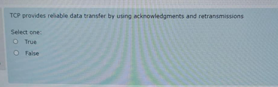 Solved TCP provides reliable data transfer by using | Chegg.com