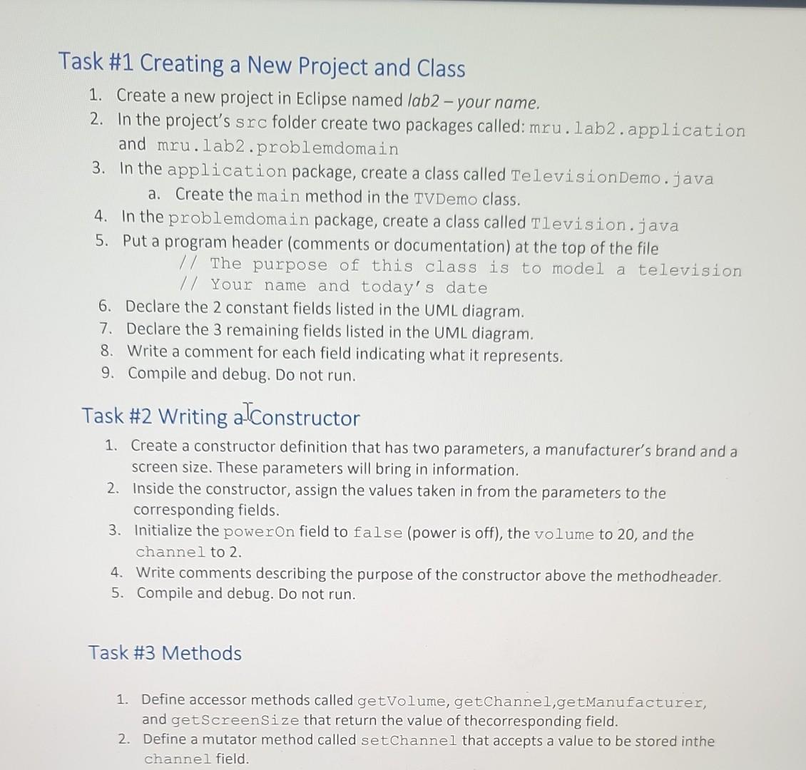 Objectives - Be able to declare a new class - Be able | Chegg.com