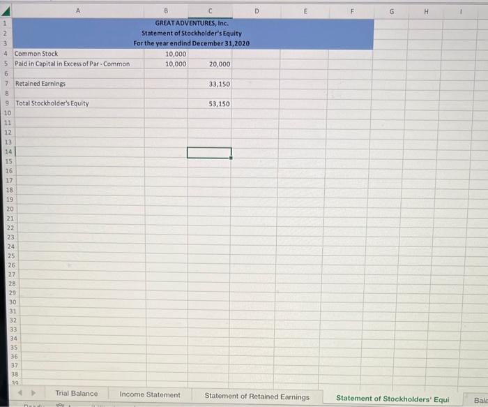 Solved Income Statement, Statement of Retained Earnings, | Chegg.com