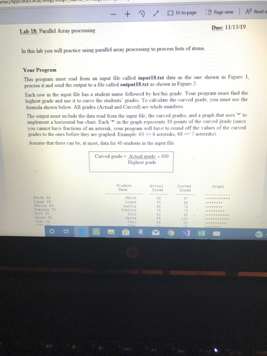 Solved amac/Appud e - + fit to page Page View All Read a | Chegg.com