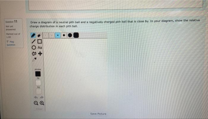 Solved Draw a diagram of a neutral pith ball and a | Chegg.com