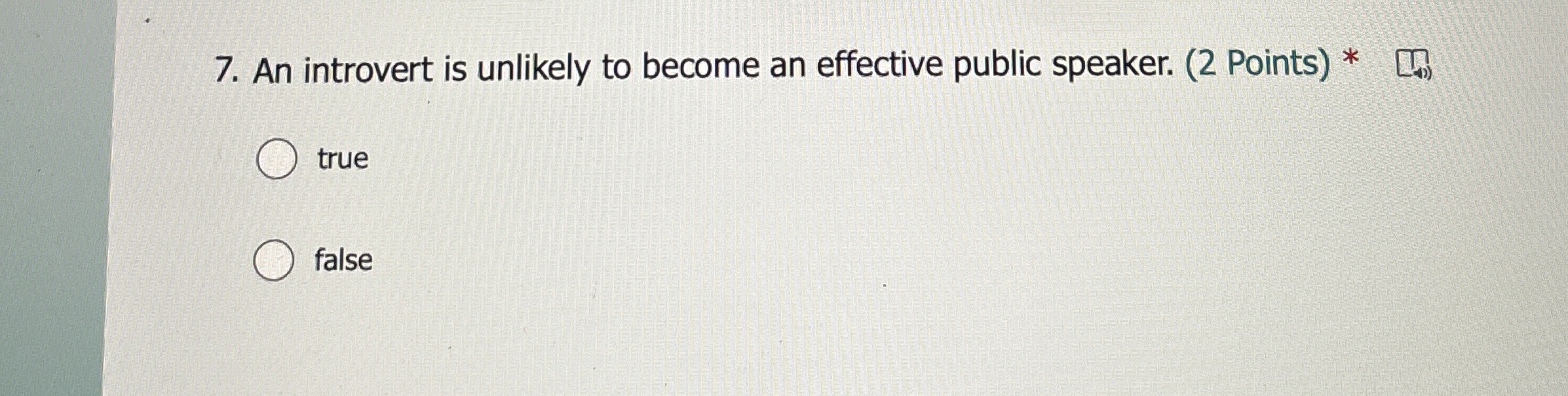 Solved An introvert is unlikely to become an effective | Chegg.com