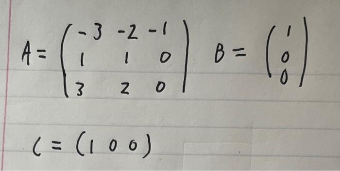 Solved Im MATLAB, design an observer to estimate states. | Chegg.com