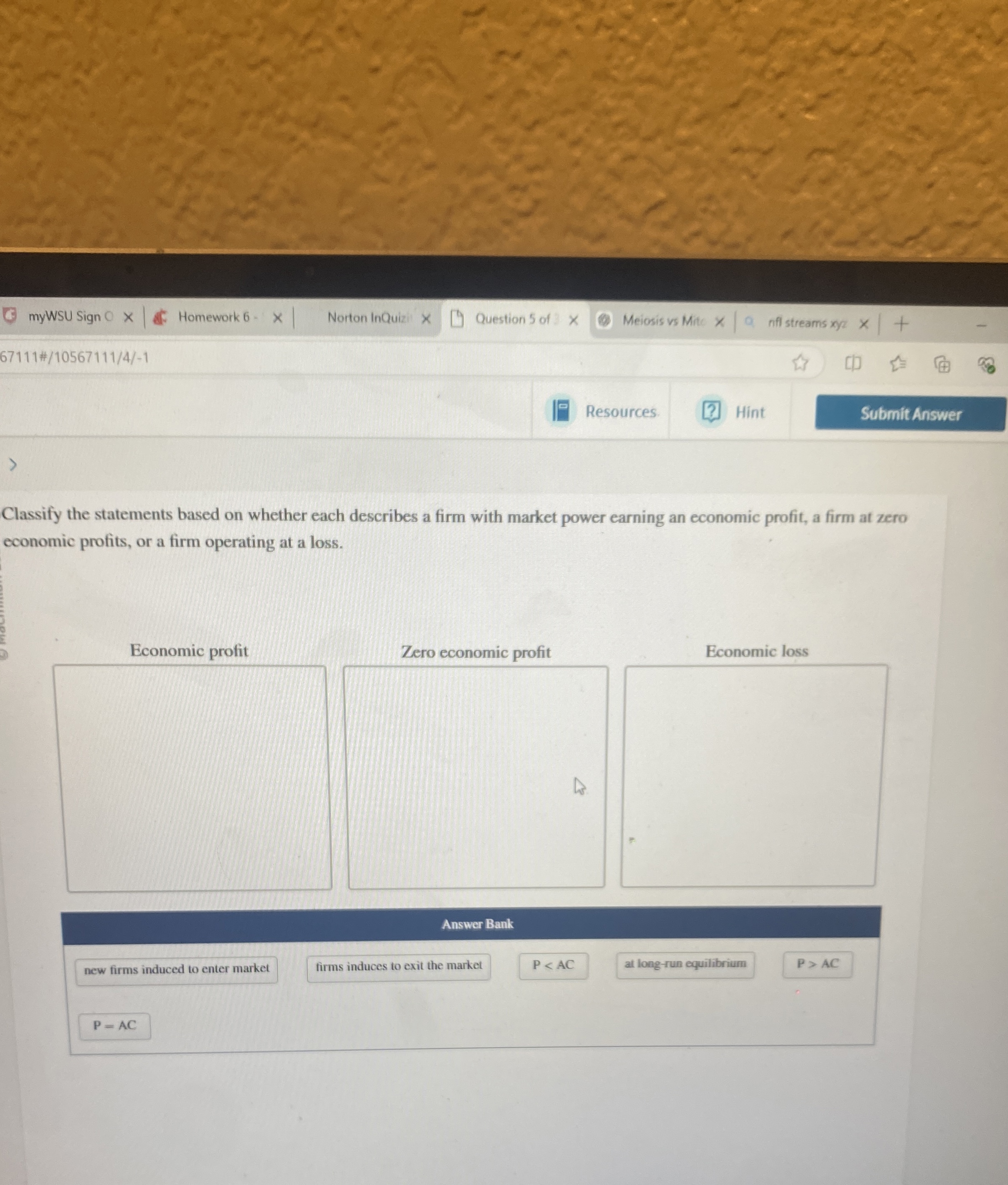 Solved Classify the statements based on whether each | Chegg.com