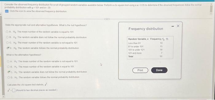 Solved Frequency distribution | Chegg.com Solved Frequency distribution | Chegg.com