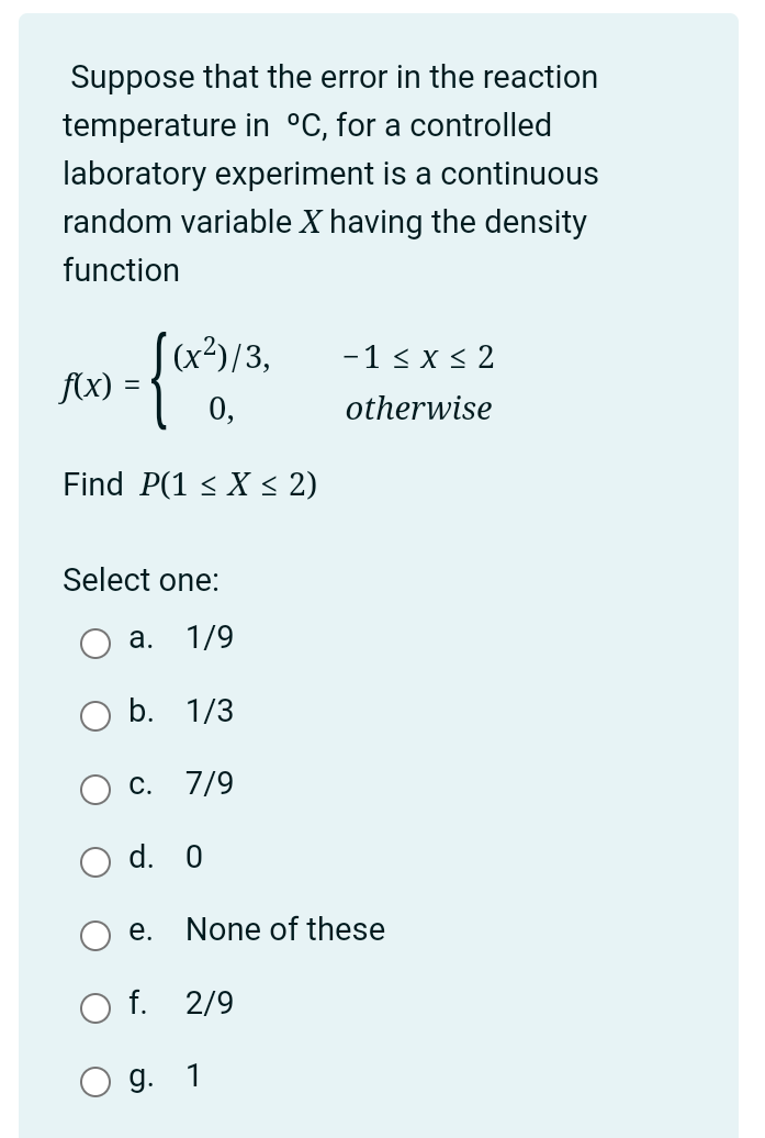 Solved Suppose that the error in the reaction temperature in | Chegg.com