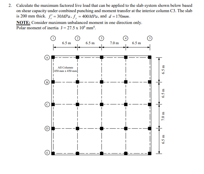 Solved Calculate the maximum factored live load that can be | Chegg.com