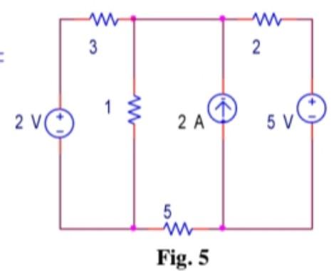 Solved find the current through 1 ohm resistor using mesh | Chegg.com