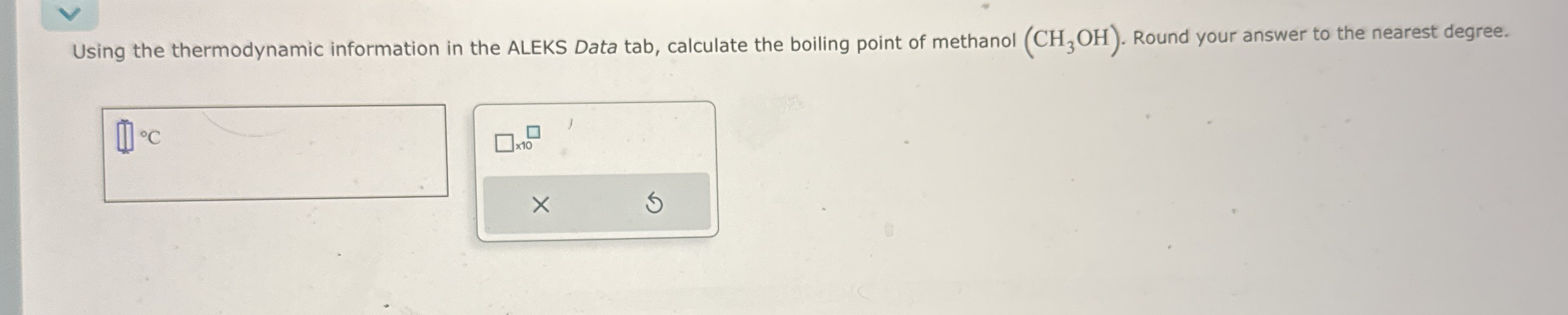 Solved Using the thermodynamic information in the ALEKS Data | Chegg.com