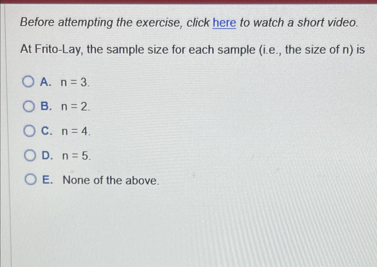 Solved Before attempting the exercise, click here to watch a | Chegg.com