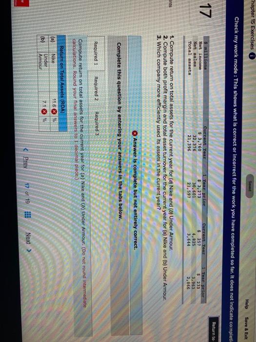 Solved Chapter 15 Exercises Sved Help Save & Exit Check my | Chegg.com