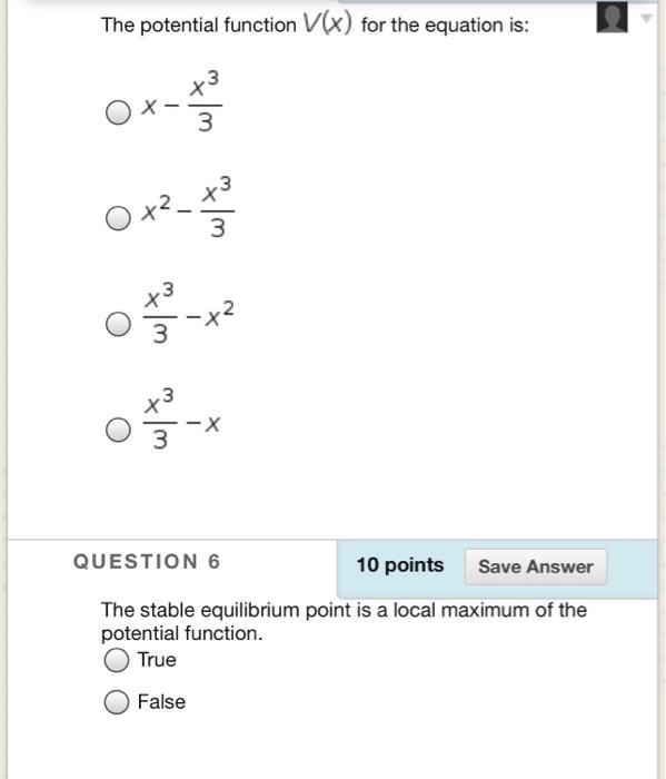 Solved The equilibrium points of the differential equation | Chegg.com