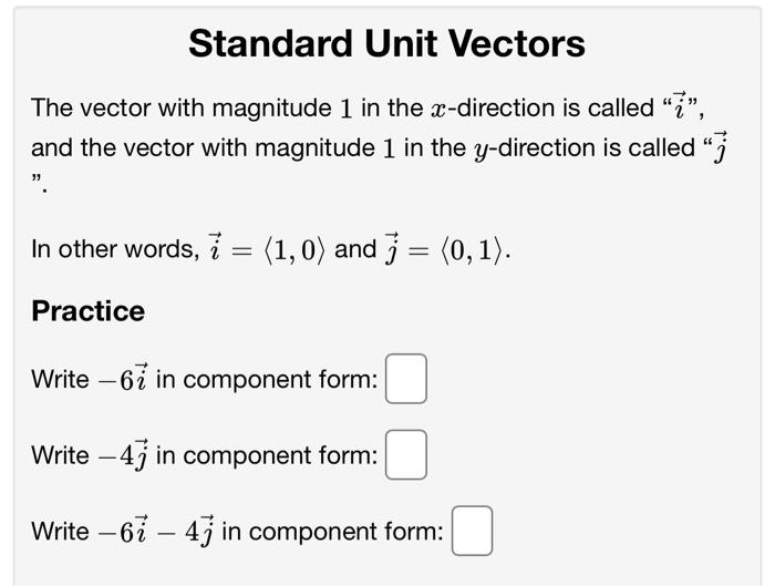 Solved Vector Arithmetic If we accept that scalar | Chegg.com
