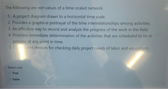 Solved The following are not values of a time-scaled | Chegg.com