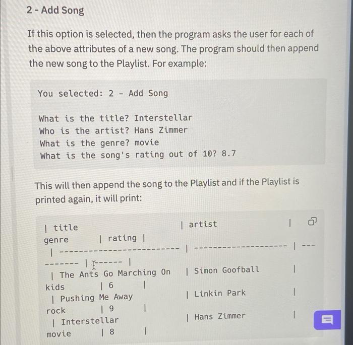 Solved Instructions In this project, we'll be implementing a | Chegg.com